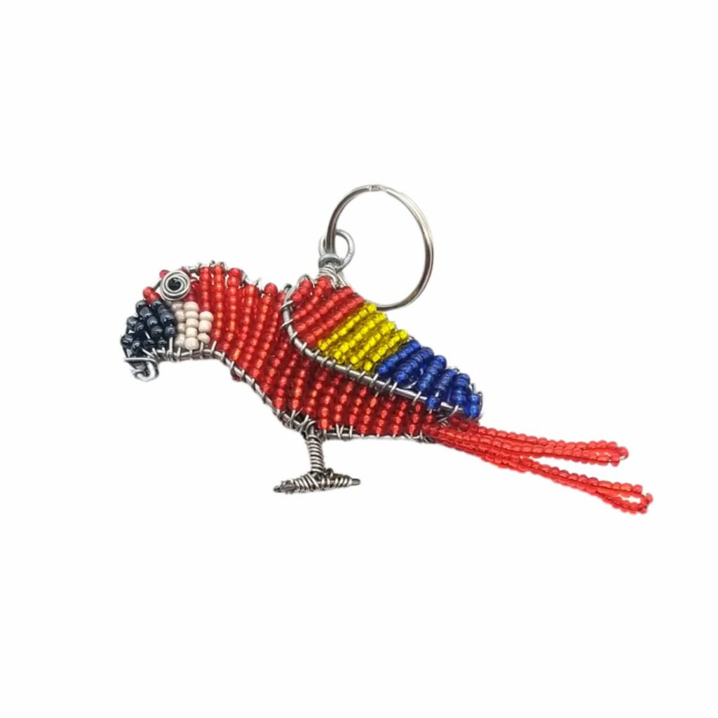 Parrot Key Ring - Woza Moya