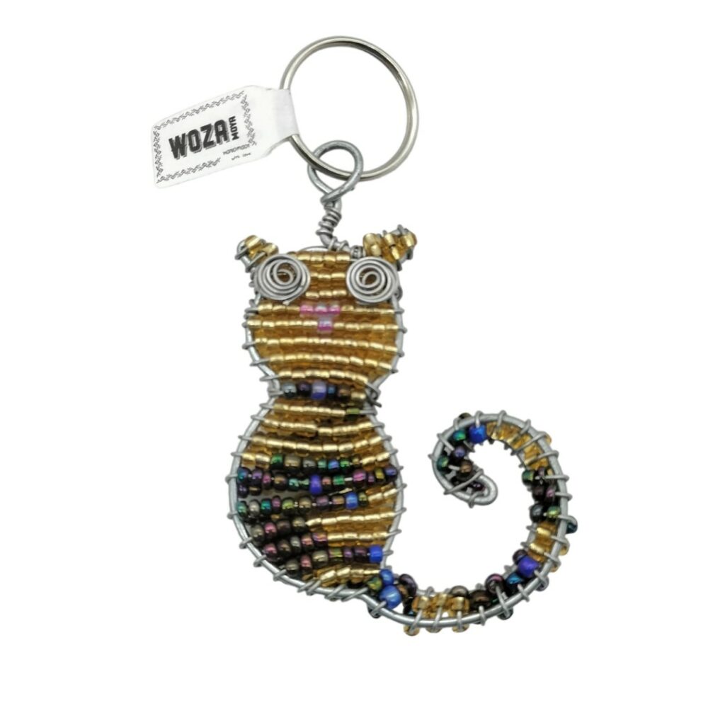 Cat Key Ring - Woza Moya