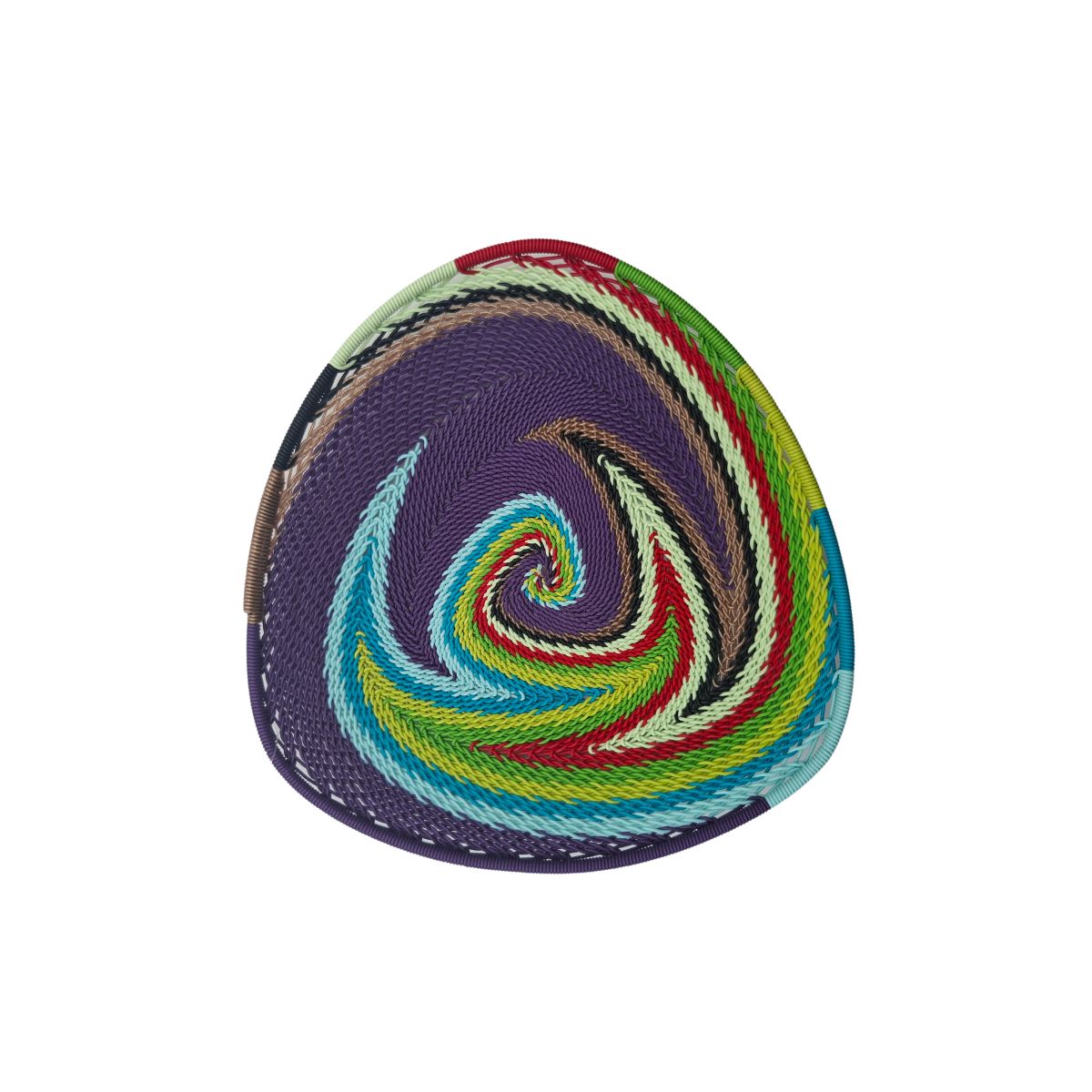 Telephone Wire Saucer 16cm Purple - Woza Moya